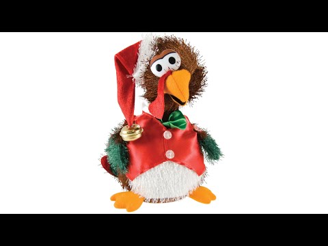 Animated Gobbling & Singing Christmas Turkey - The Christmas Warehouse ...