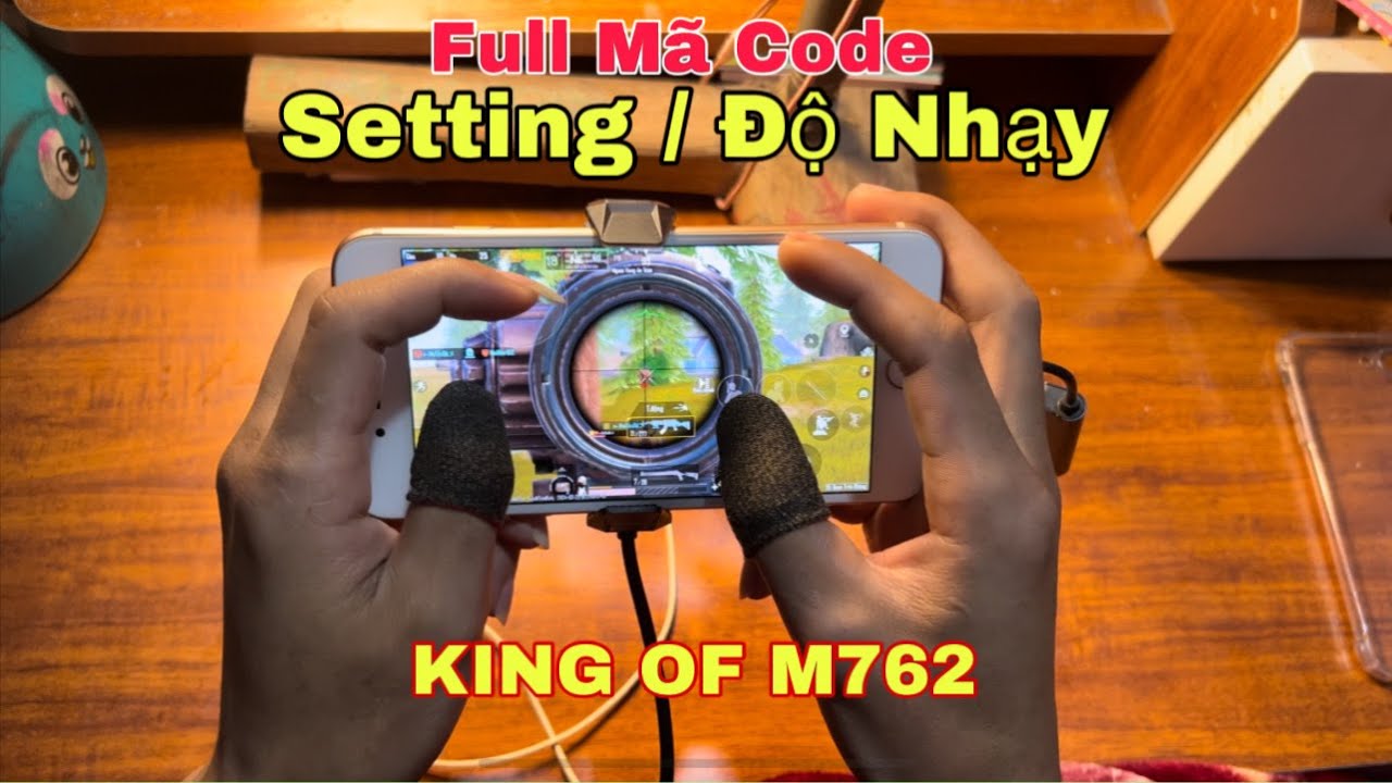 PUBG Mobile | Full Mã Code Setting / Độ Nhạy - Show Thao Tác Tay Sấy M762 Của NhâmHNTV - YouTube