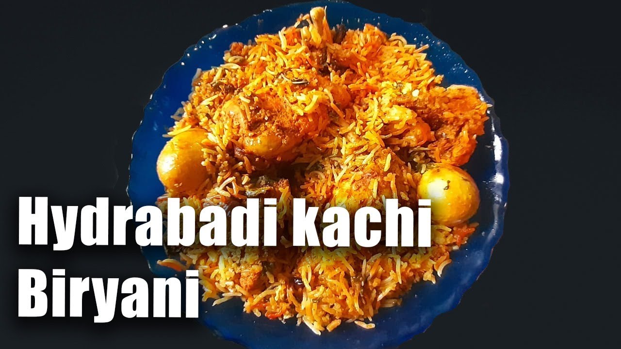 Hyderabadi Kachi Chicken dum Biryani| Biryani Special | How to Make ...