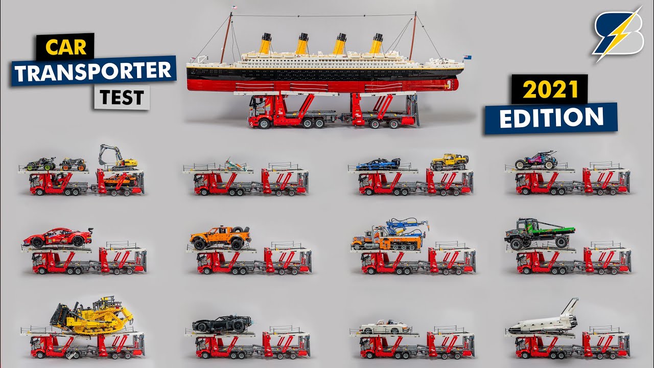 What fits on the LEGO car transporter - 2021 edition - YouTube