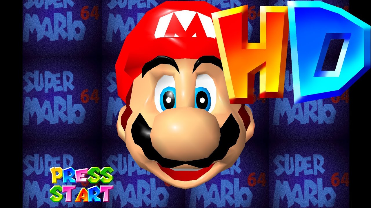 Super Mario 64 New Textures - Plumbers Unite Edition - YouTube