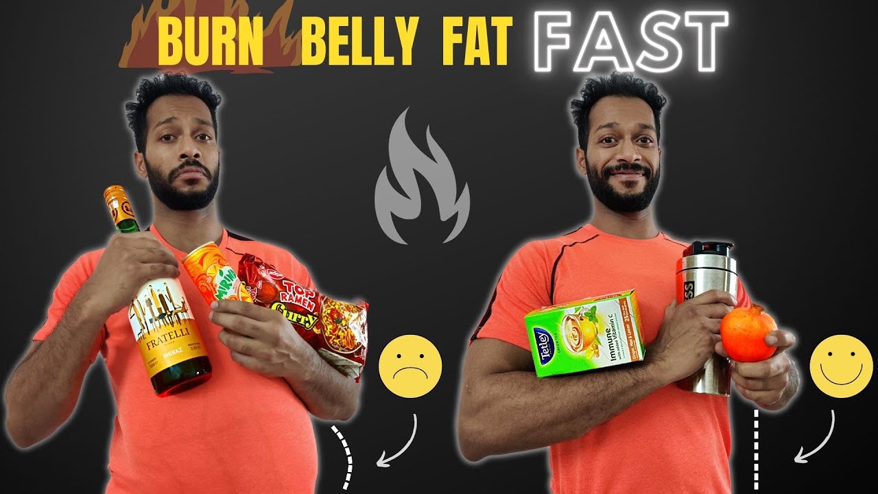 BURN belly FAT FAST! & Control cravings(100% works) - YouTube