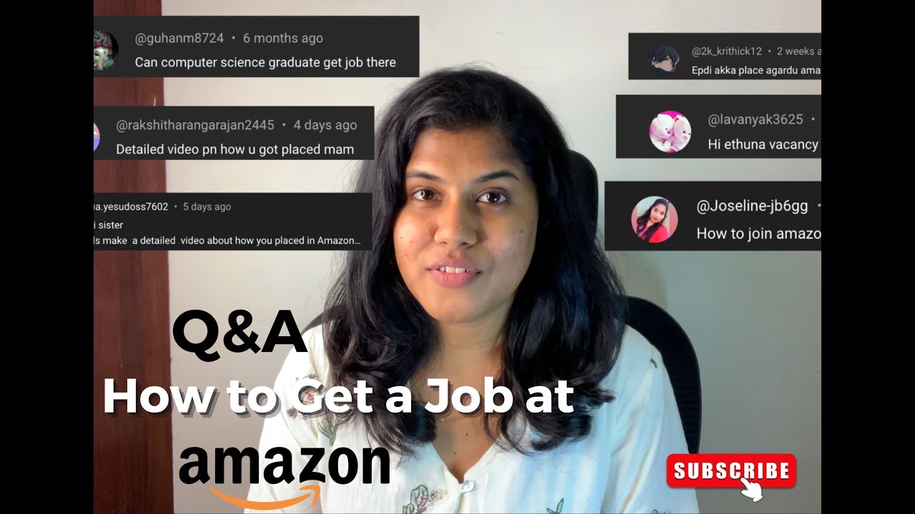 How to Get a Job at Amazon | Amazon Jobs | Q&A | How I got placed ...