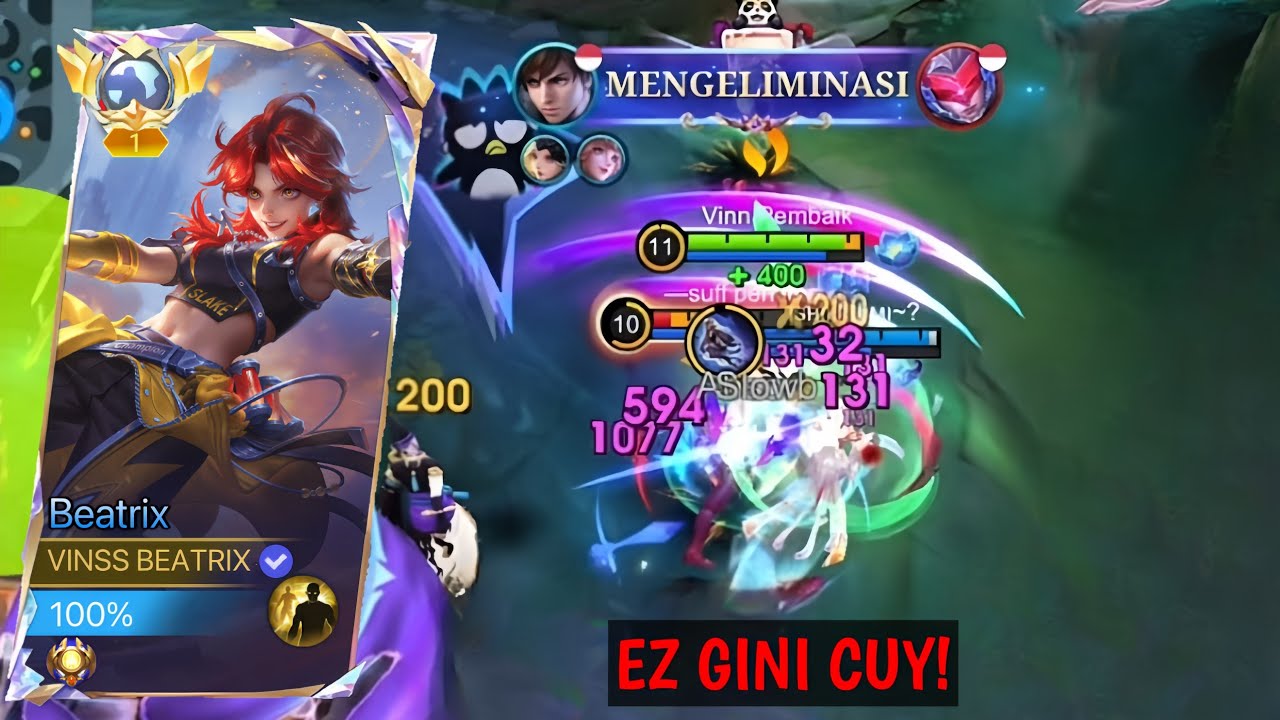 Top Global Beatrix Main Gusion? Kecepatan Tangan User Beatrix! - YouTube