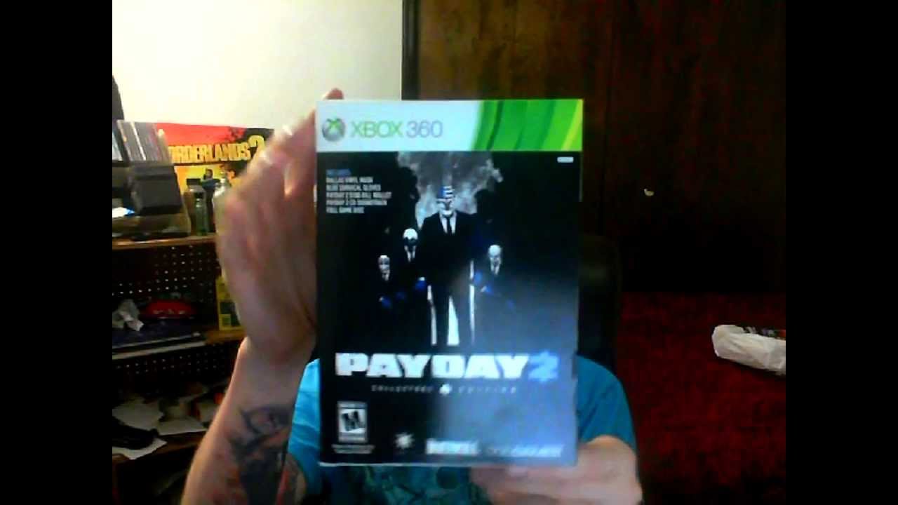 Unboxing of Payday 2's Collectors Edition. - YouTube