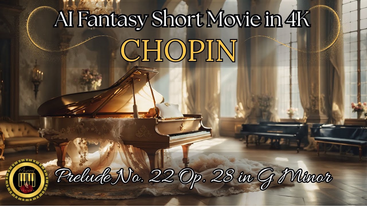 Chopin Prelude op 28 no 22 REDISCOVERED | AI Generated Short Film ...