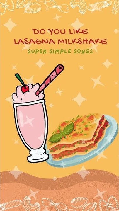 Do You Like Lasagna Milkshake | Super Simple Songs #shorts - YouTube
