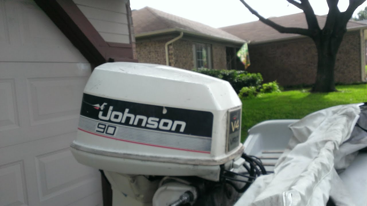 Johnson 90hp vro - YouTube