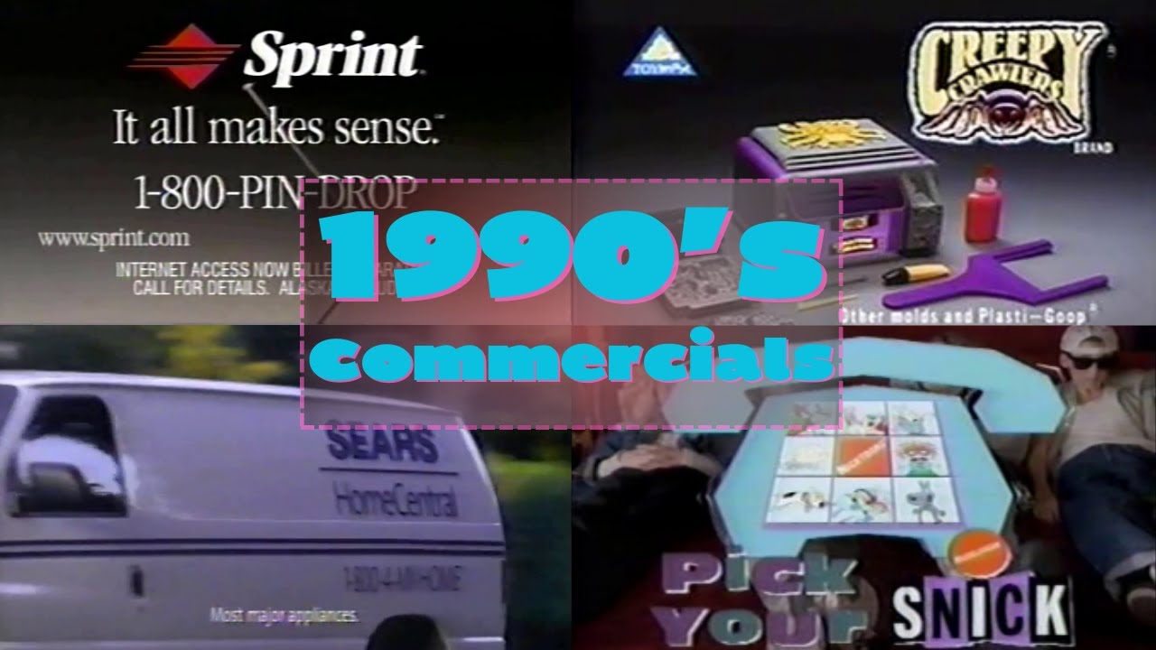 RETRO 1990's Commercial Compilation Vol. 3: One hour of 1990's ...