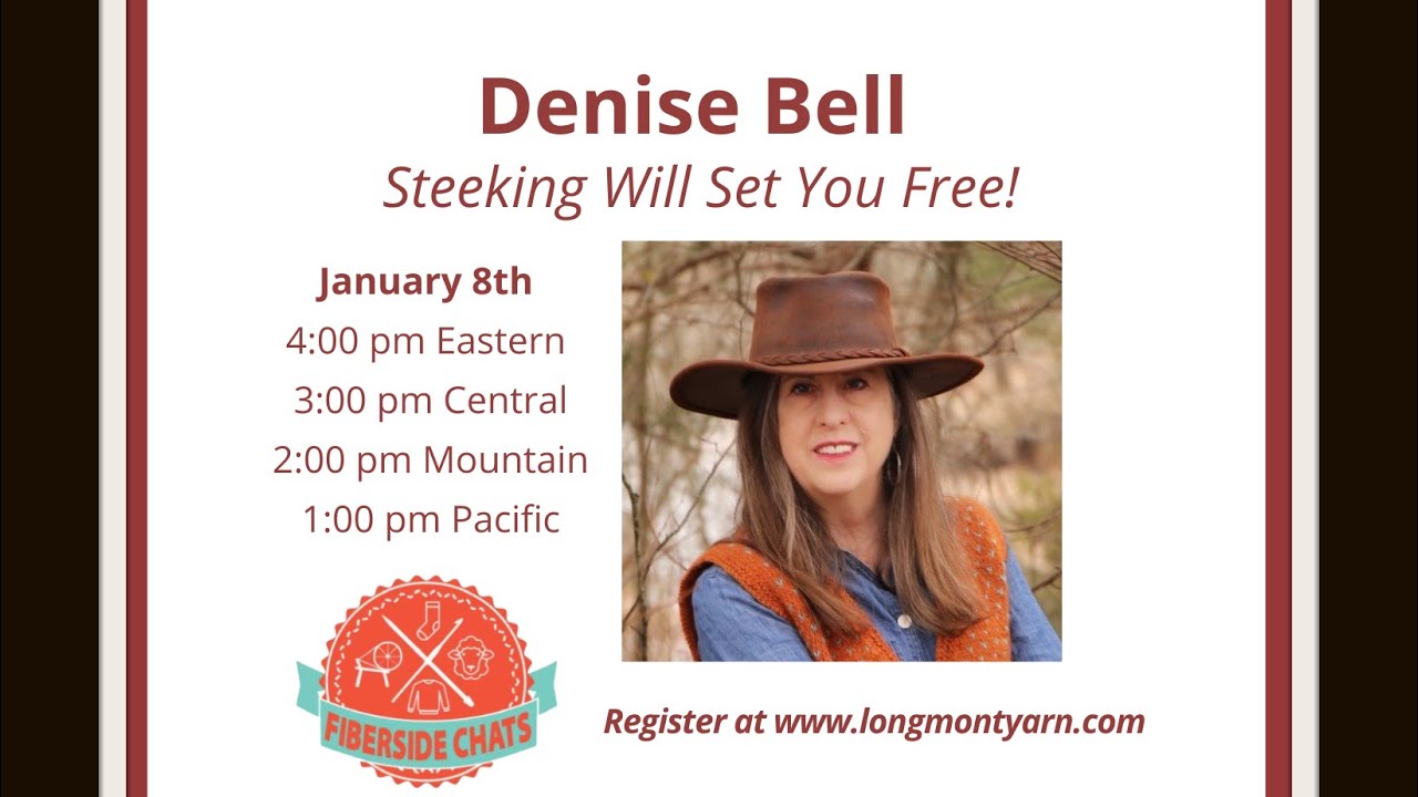 Fiberside Chats: Denise Bell, Jan 8, 2023 - YouTube