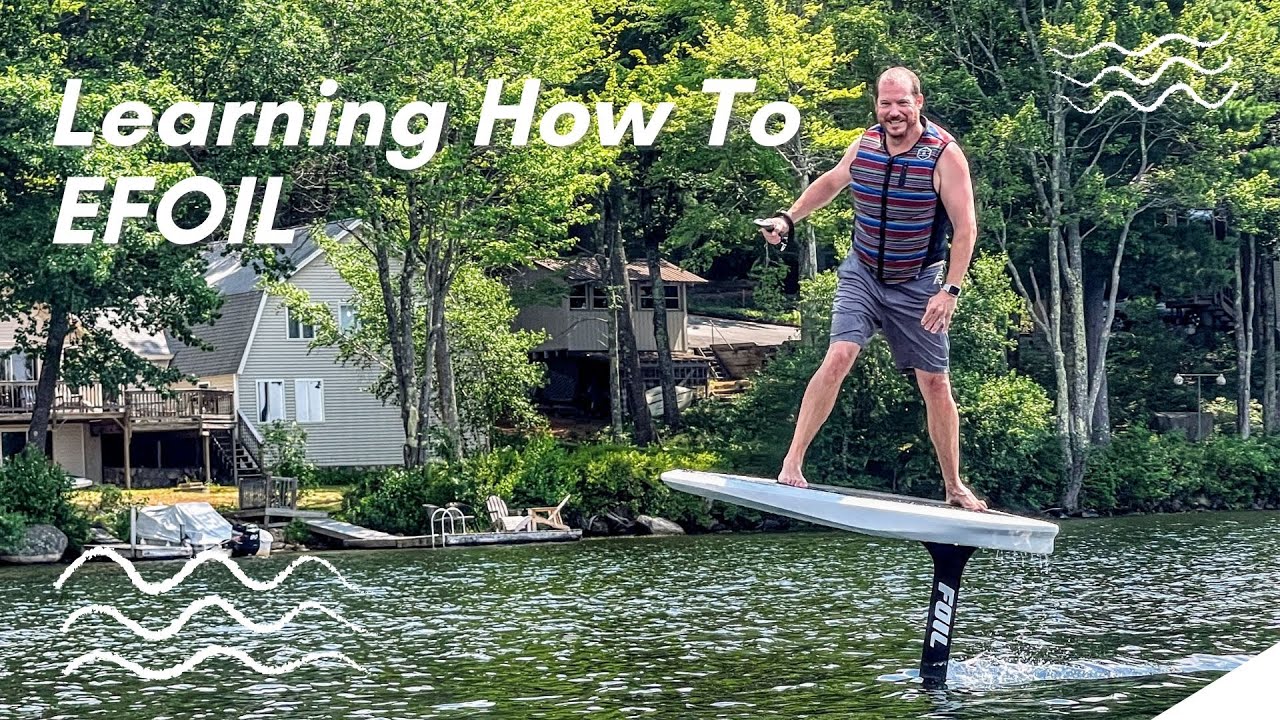 Learning How to E-Foil - YouTube