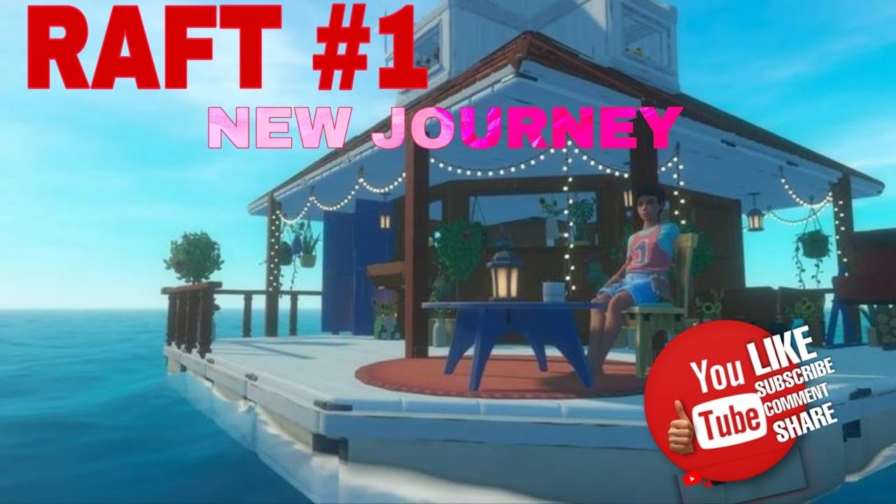 #40 || CAN I SURVIVE FIRST DAY ON MY RAFT || RAFT SURVIVAL GAMEPLAY ...