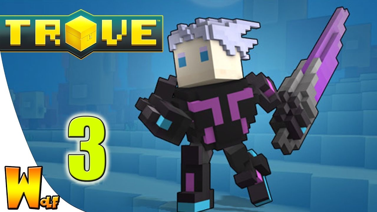 Trove| Ep.3| Neon Ninja in first Shadow Arena - YouTube