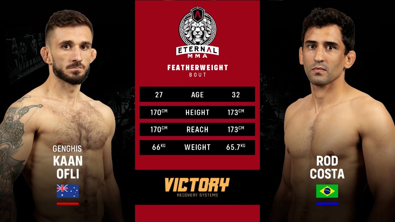 Eternal MMA 59 - Kaan Ofli VS Rod Costa - MMA Fight Video - YouTube