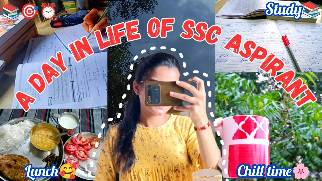 📚⏰SSC STUDY VLOG|FULL DAY ROUTINE OF SSC ASPIRANT 📚| - YouTube