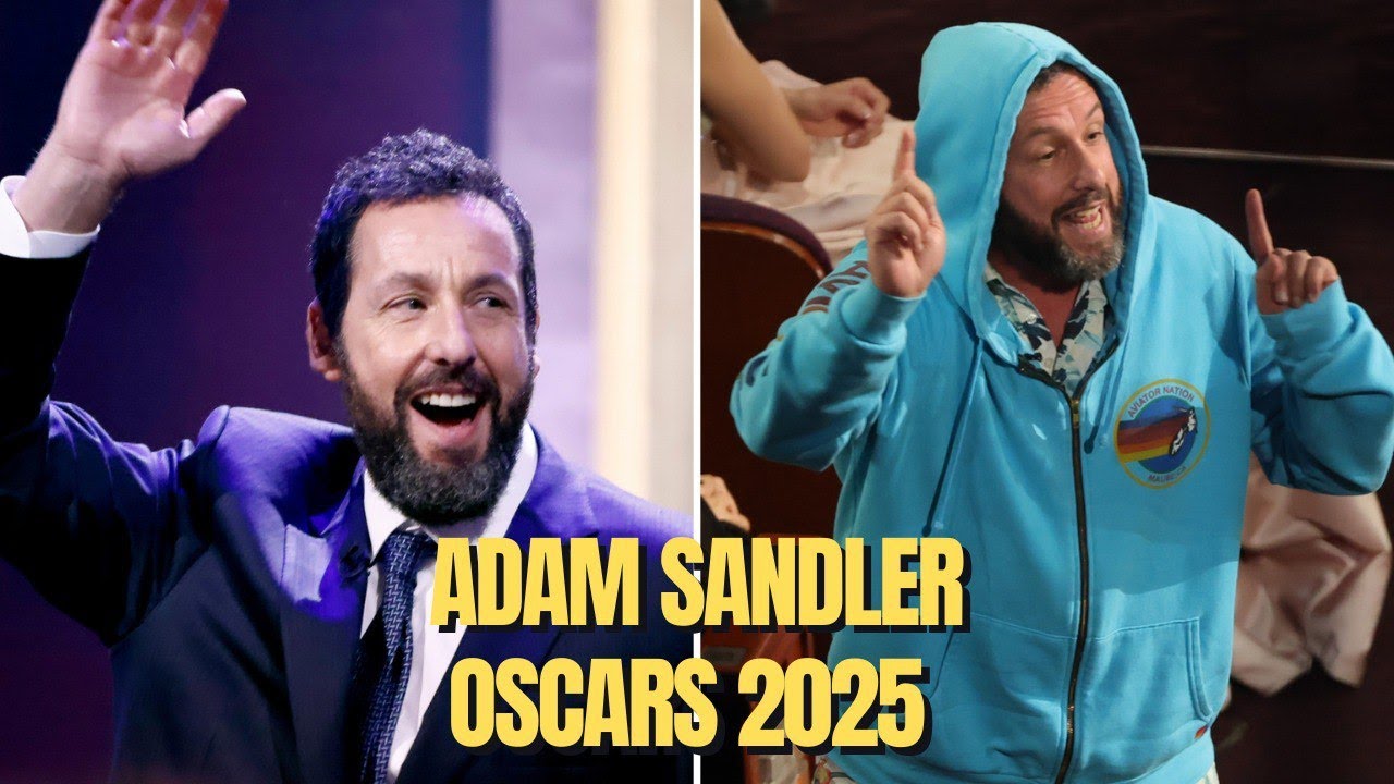 ¡ADAM SANDLER SORPRENDE COMO EL MEJOR VESTIDO DE LOS OSCARS 2025!🎬🔥 ...