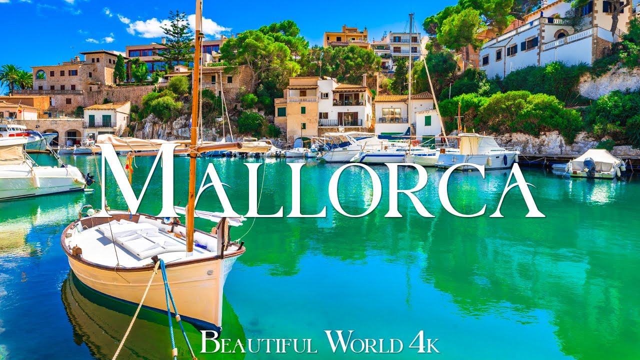 Mallorca 4K Drone Nature Film - Peaceful Piano Music - Amazing Nature ...