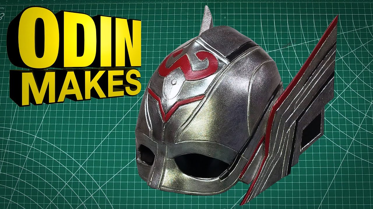 Odin Makes: Mighty Thor's helmet from Thor: Love and Thunder - YouTube