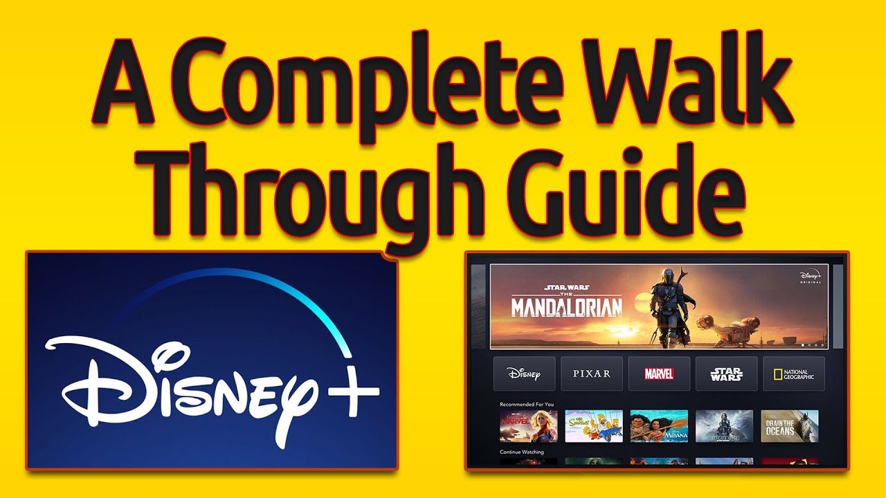 Disney Plus | A Complete Walk-through - YouTube
