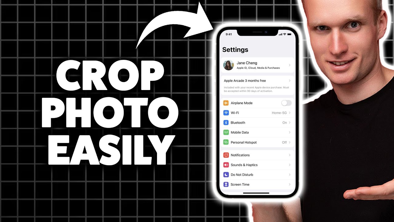 How To Crop A Circle Photo On iPhone 2026 (Step-By-Step Tutorial) - YouTube