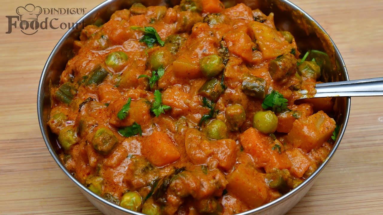 Mixed Veg Curry/ Mix Veg Sabji/ Mixed Vegetable Curry - YouTube