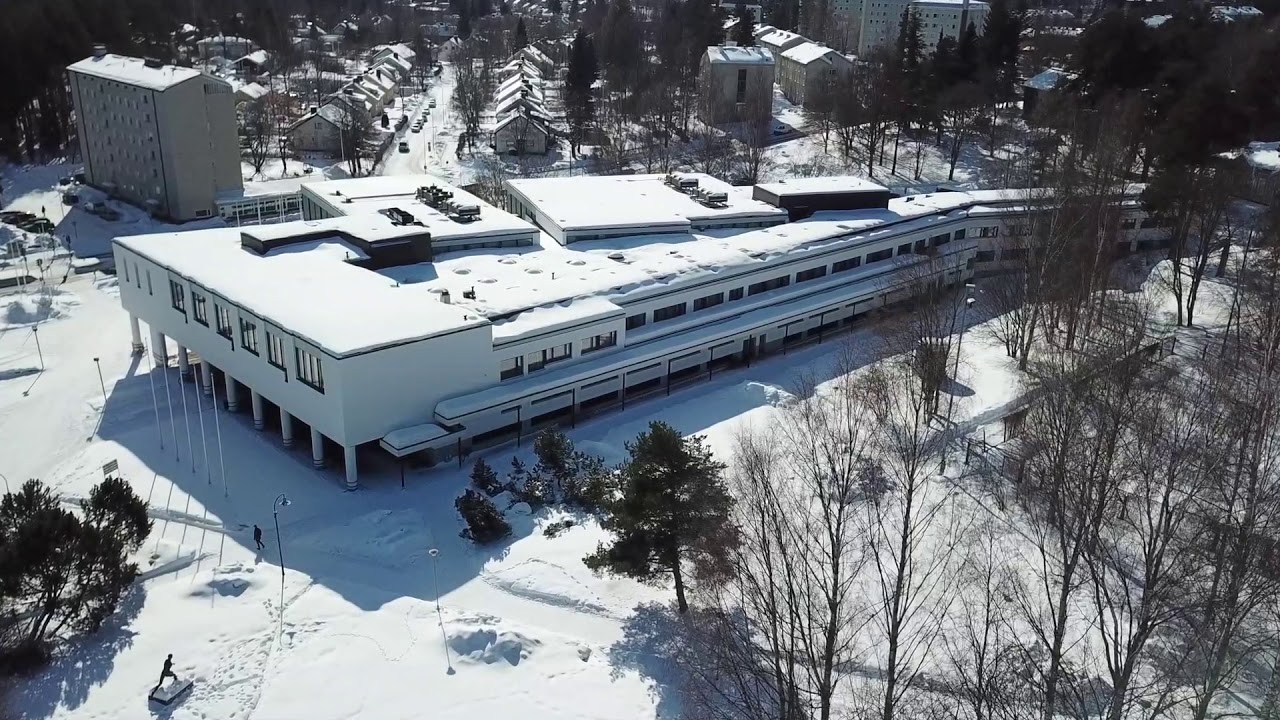 JYU Campus in March - YouTube