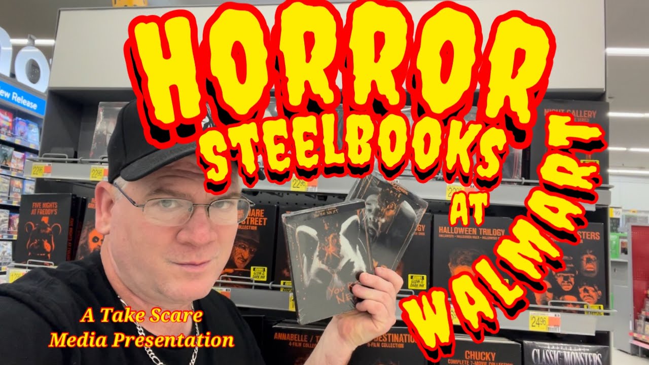 HORROR STEELBOOKS at Walmart | New Halloween Selections have Arrived ...