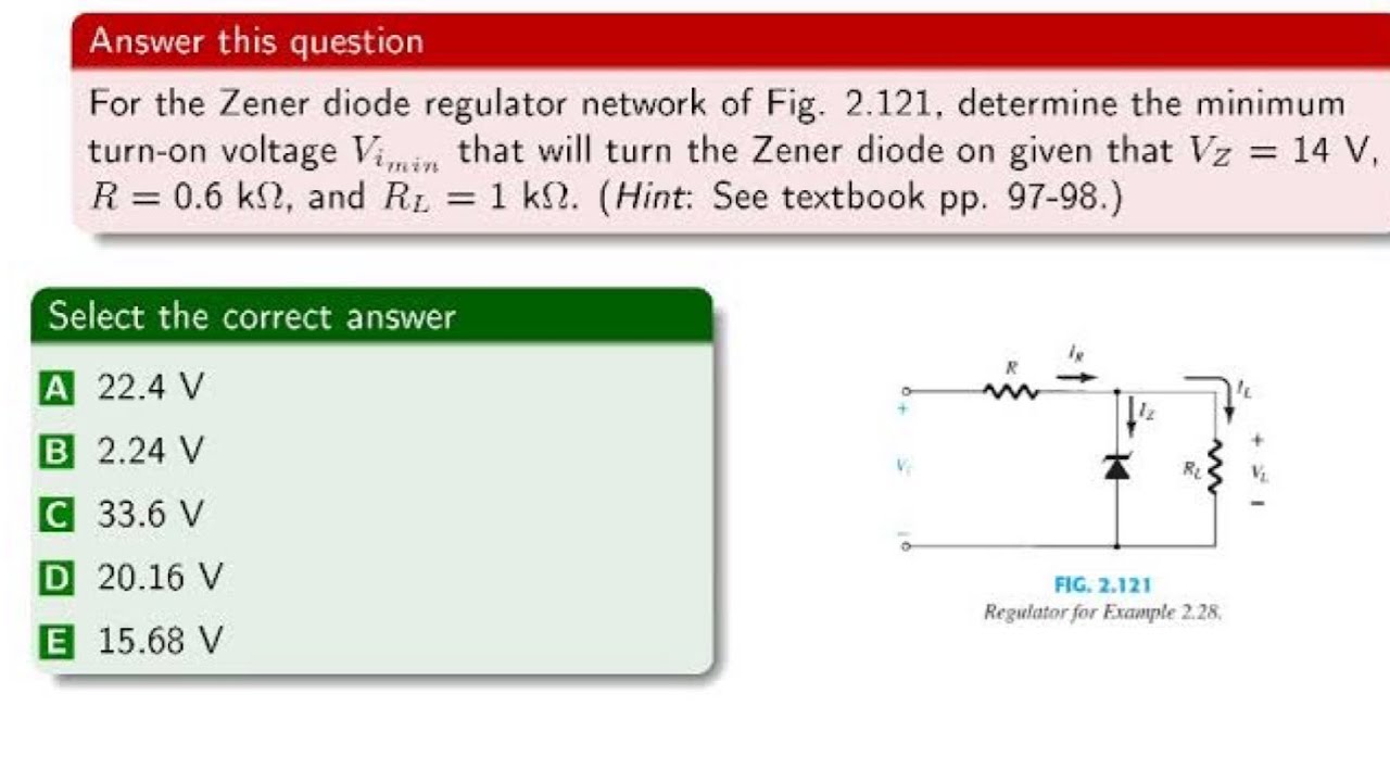 Zener Diode Voltage Regulator Problems And Solutions At Marco Linder Blog