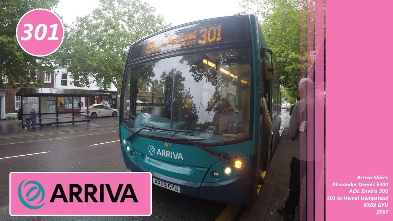 Arriva Shires | Alexander Dennis E300 | ADL Enviro 300 | 301 to Hemel ...