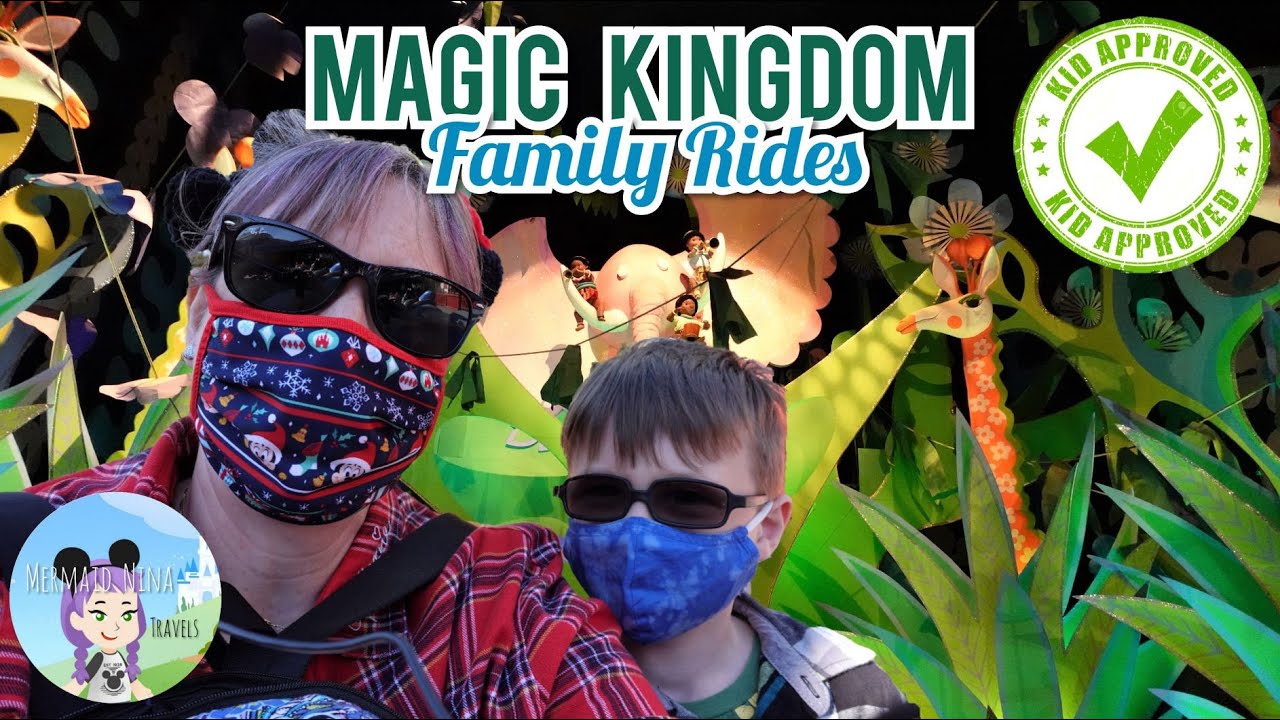 Magic Kingdom Disney World 2021 - FUN Rides for Kids - YouTube