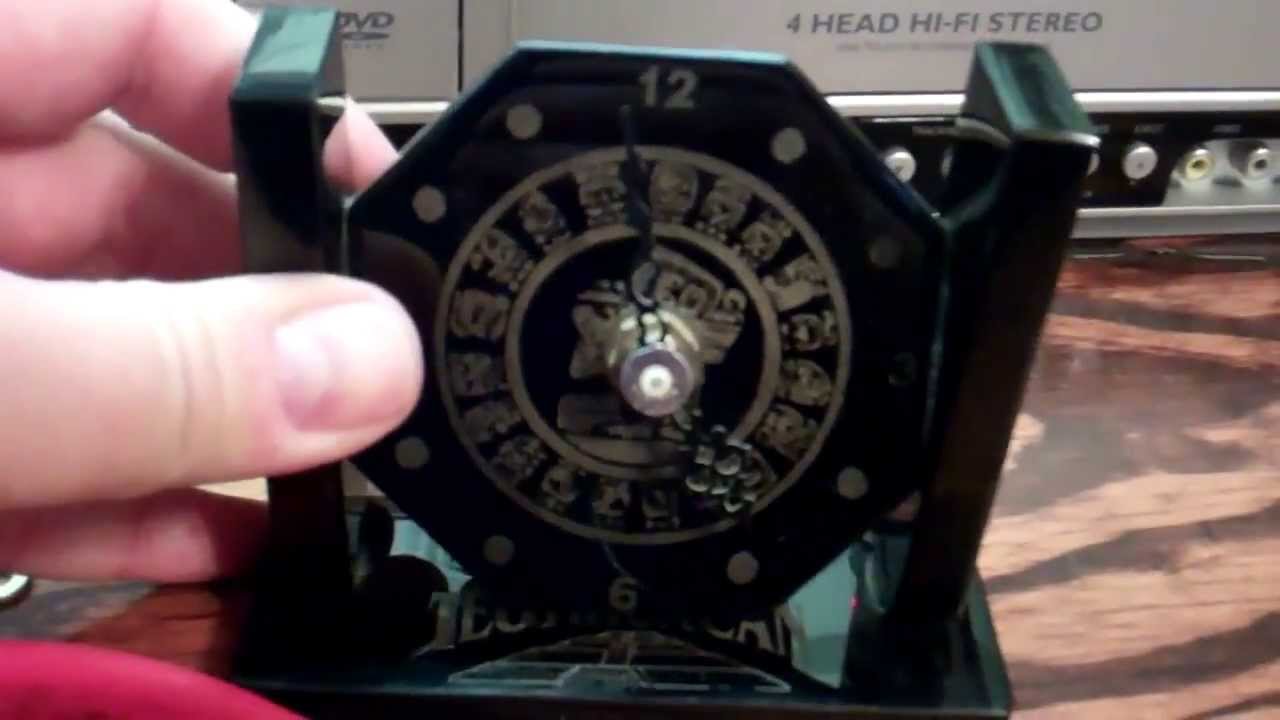 Fixing an Obsidian Aztec Clock - YouTube