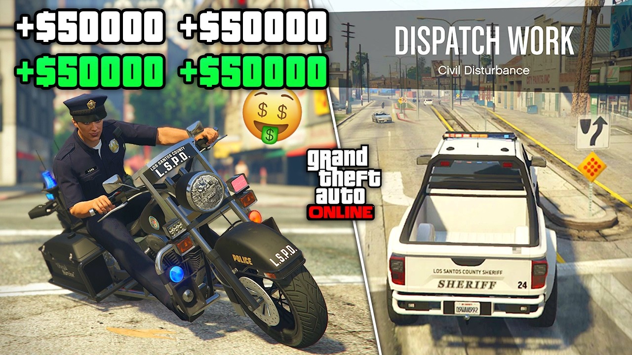 Making BANK With Dispatch Work Is EASY in GTA Online! (Fast Money ...