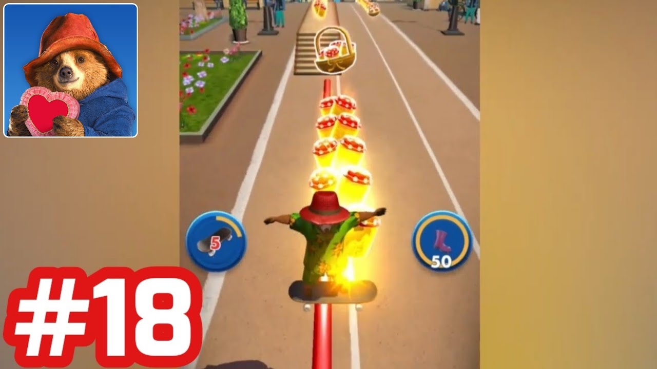 Paddington Run - Gameplay Walkthrough - Part 18 (Level 55 - 57) iOS ...