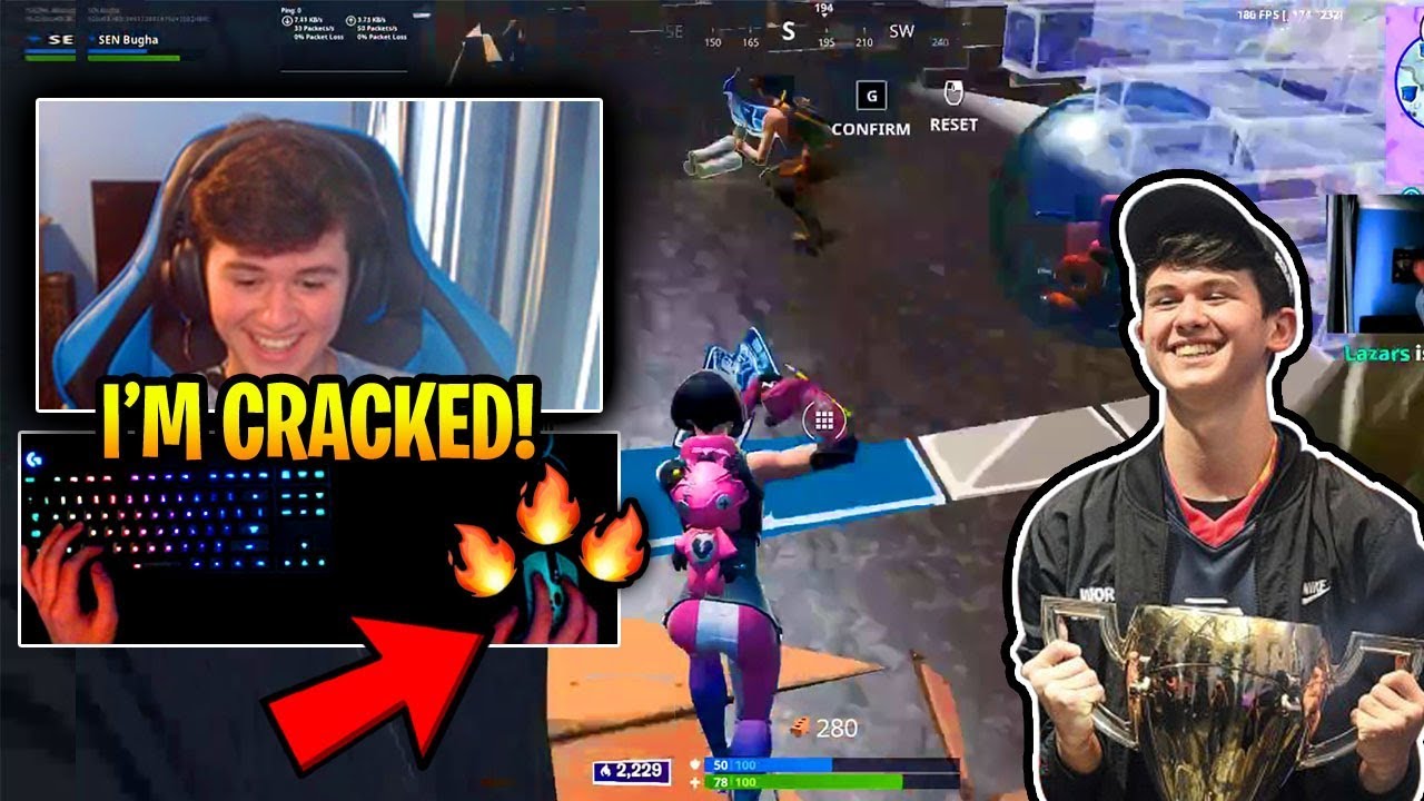 Bugha *FIRST TIME* Showing How *FAST* His Hands Move With Mouse ...