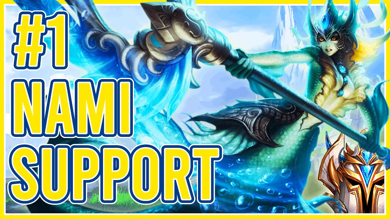 Challenger Nami Support S12: How To Win With Feeding Solo Lanes - YouTube