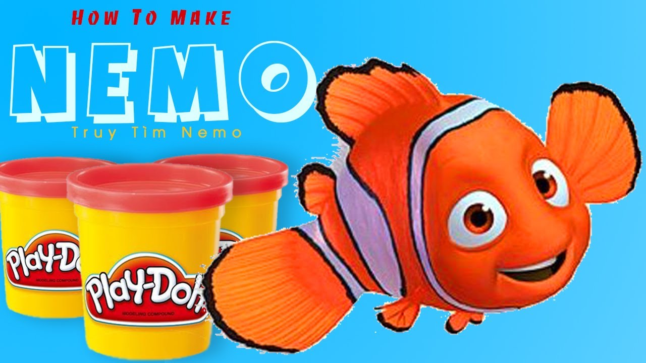 Đồ chơi trẻ em Play doh ☀ Bé Nặn Đất Sét Con Cá Nemo Trong phim hoạt ...