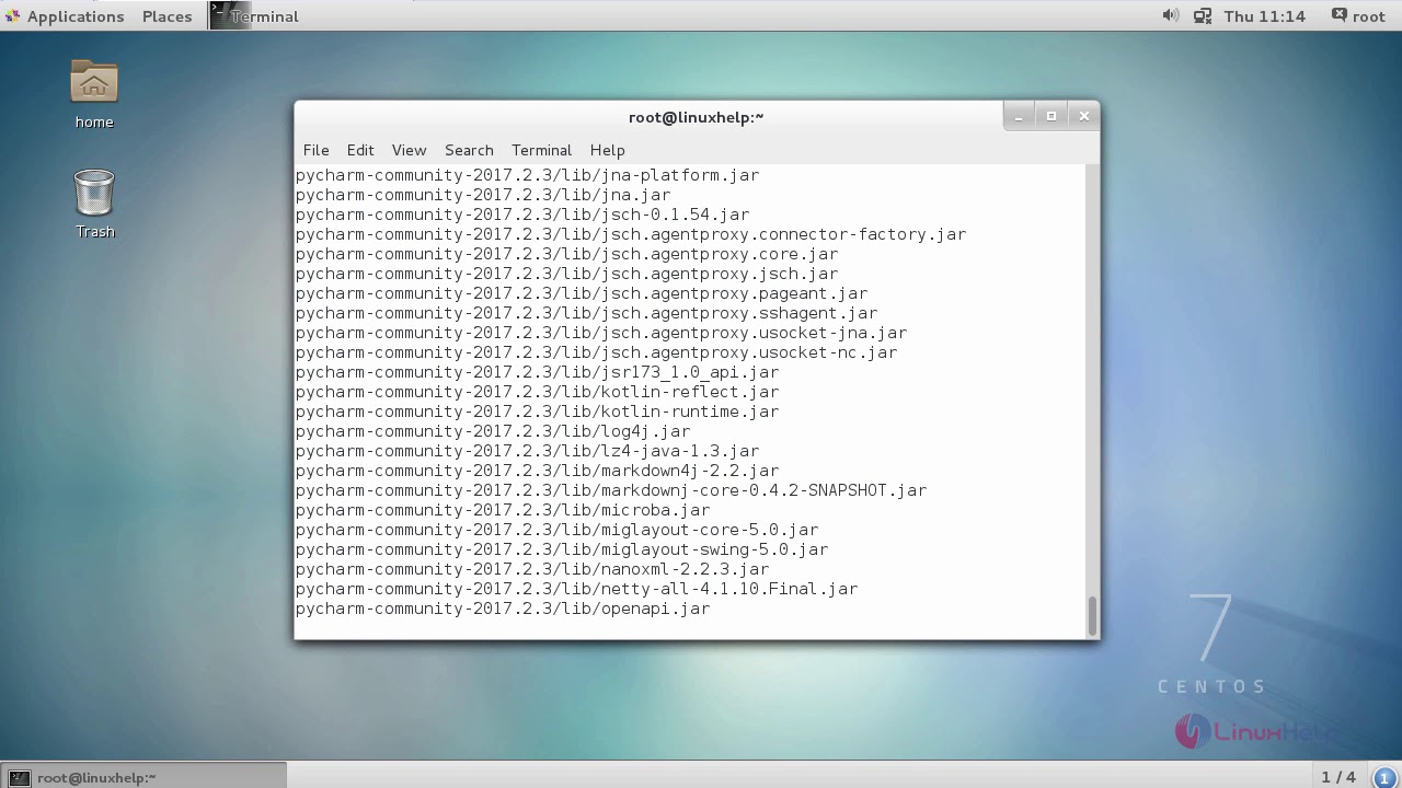 How to install PyCharm 2.3 on CentOS 7 - YouTube