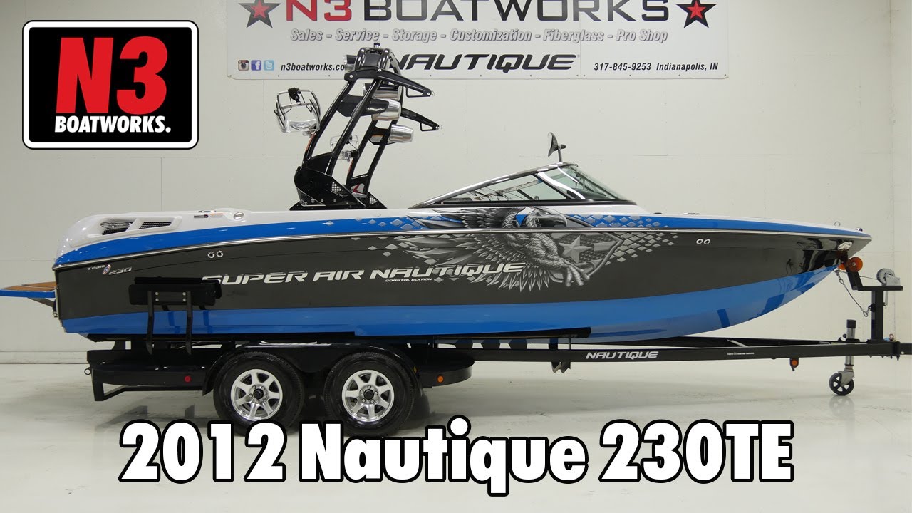 2012 Nautique 230 TE - Masters Blue/Onyx Black - Walk Through || N3 ...