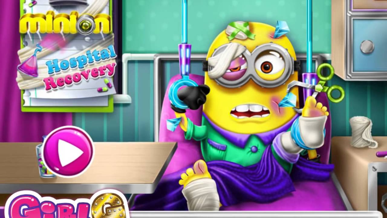 Minion Hospital Recovery Best Game for Little Kids - YouTube