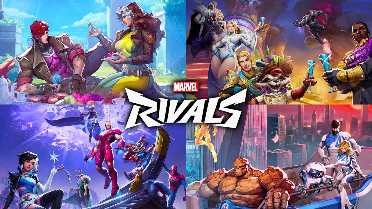 Marvel Rivals Season 5 - All Home Screens & Menu Cutscenes (4K 60FPS ...