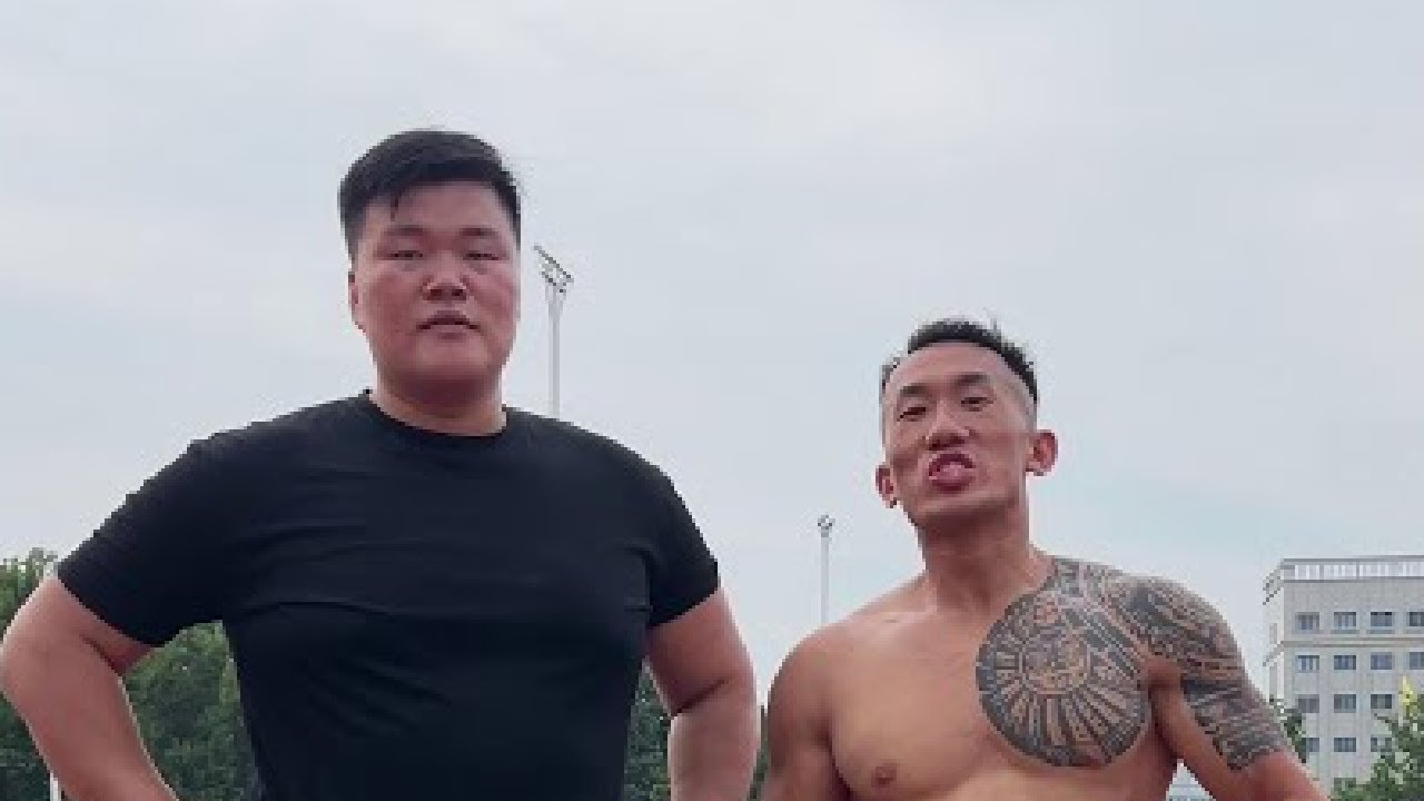 Devil Training @ Feng Xiaobao [Disciple of Tongback Boxing Pigeon Wu Yuan]#Tough Guy#muscle# ...