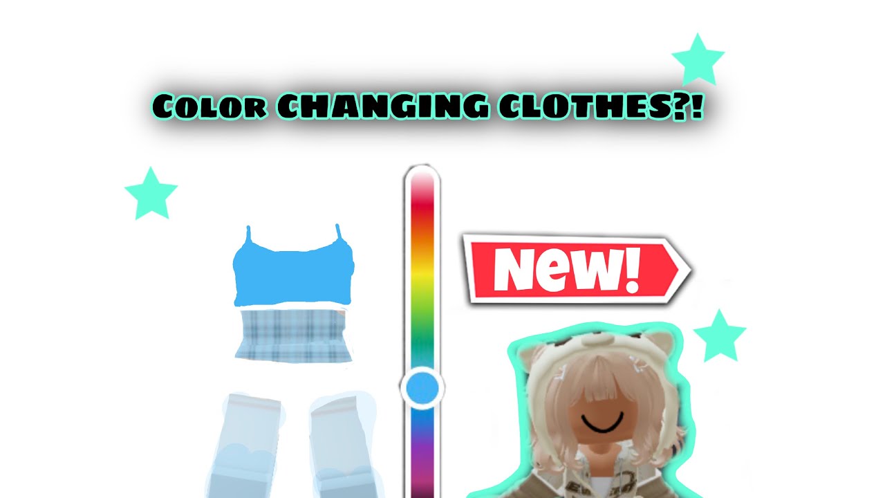New Color Changing Clothes?! - YouTube
