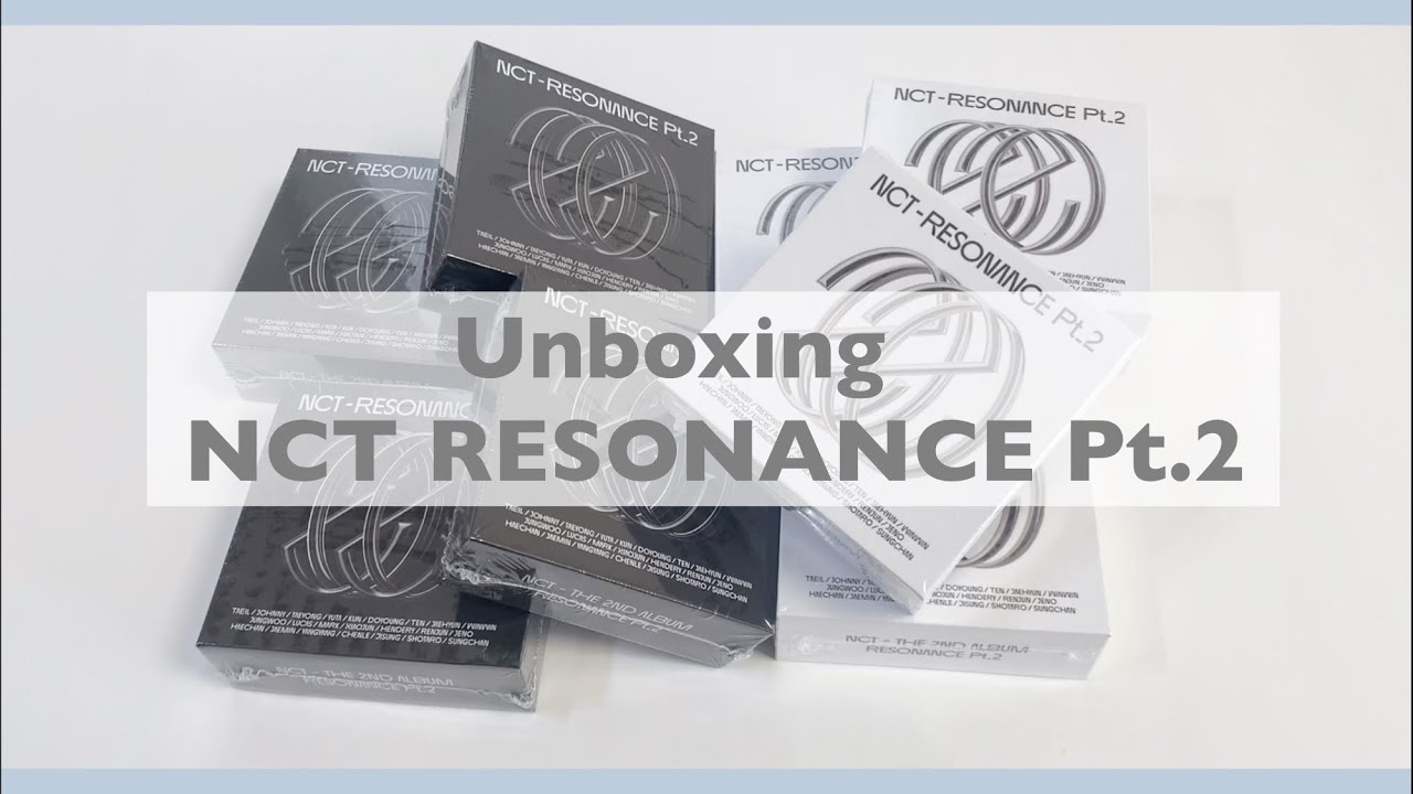 【Unboxing】NCT RESONANCE Pt.2 kit album | キノアルバム 開封動画 | NCT 2020 - YouTube