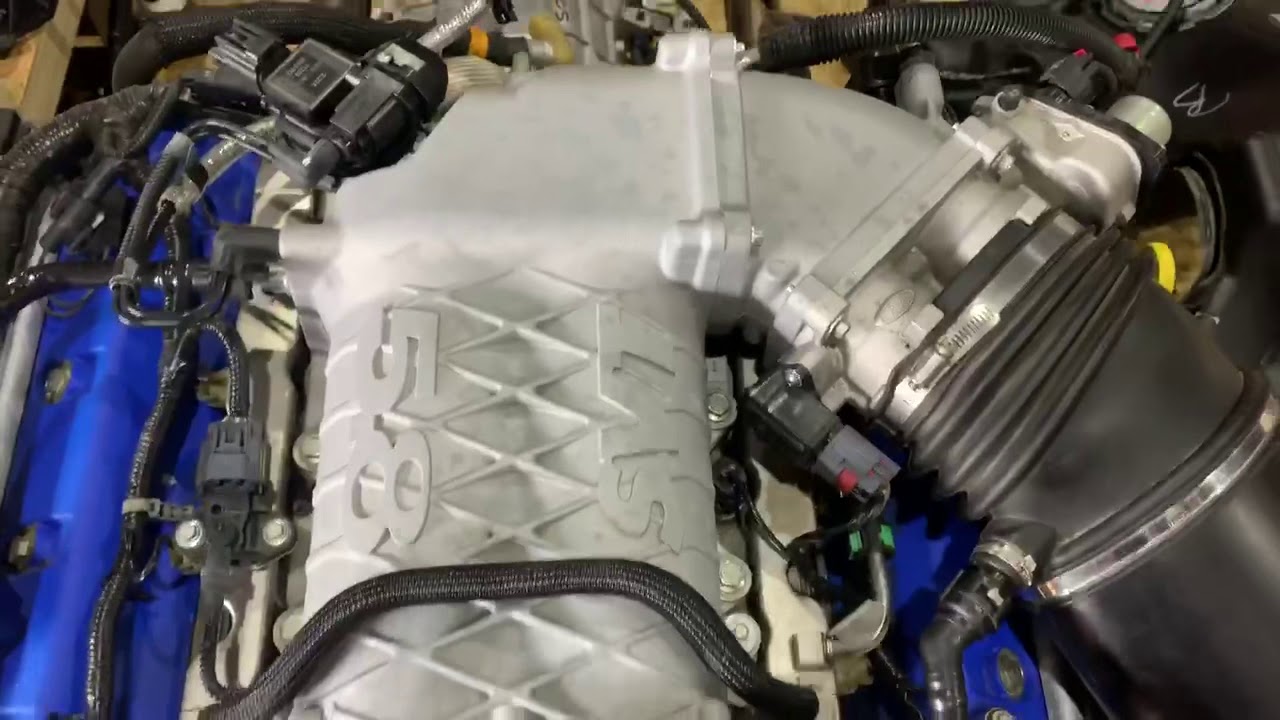 662hp 2013-2014 Ford Mustang 5.8L supercharged Trinity engine tremec 6 ...