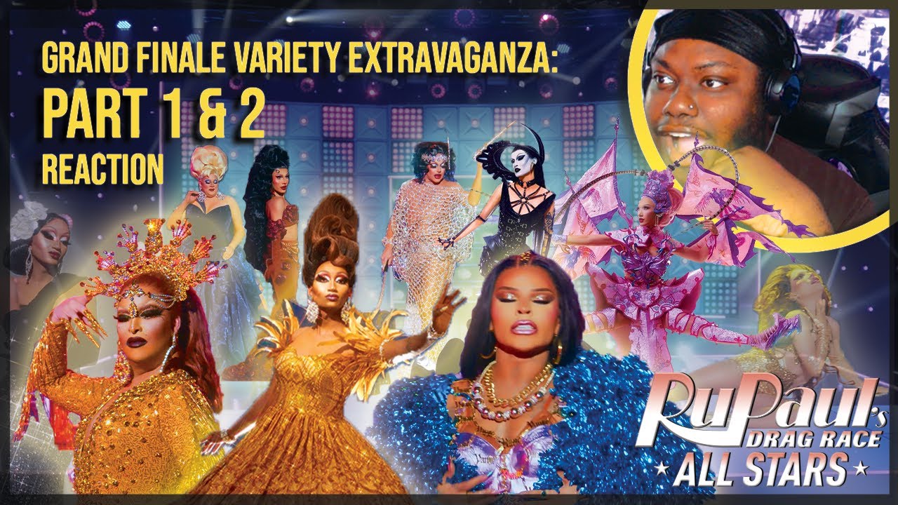 🚨RuPaul's Drag Race: All Stars 9 Finale: Part 1 & 2 | REACTION 👑🏆 - YouTube