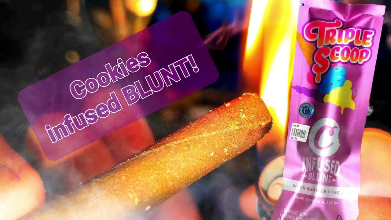 COOKIES Triple Scoop Infused BLUNT! - YouTube