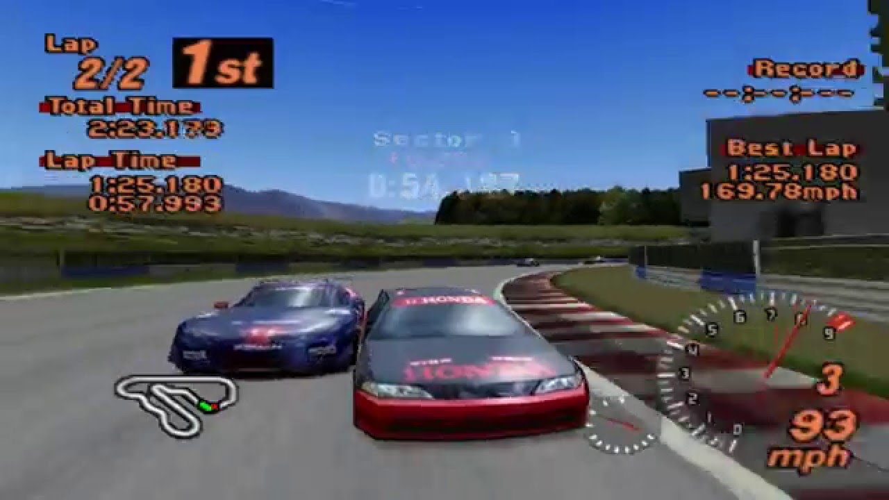 Gran Turismo 2 Custom Race - Advan Cup - YouTube