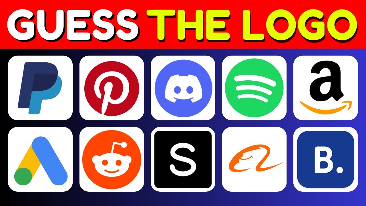 Hard Logo Quiz | 70 Famous Mobile App Logos in the World | Logo Quiz ...