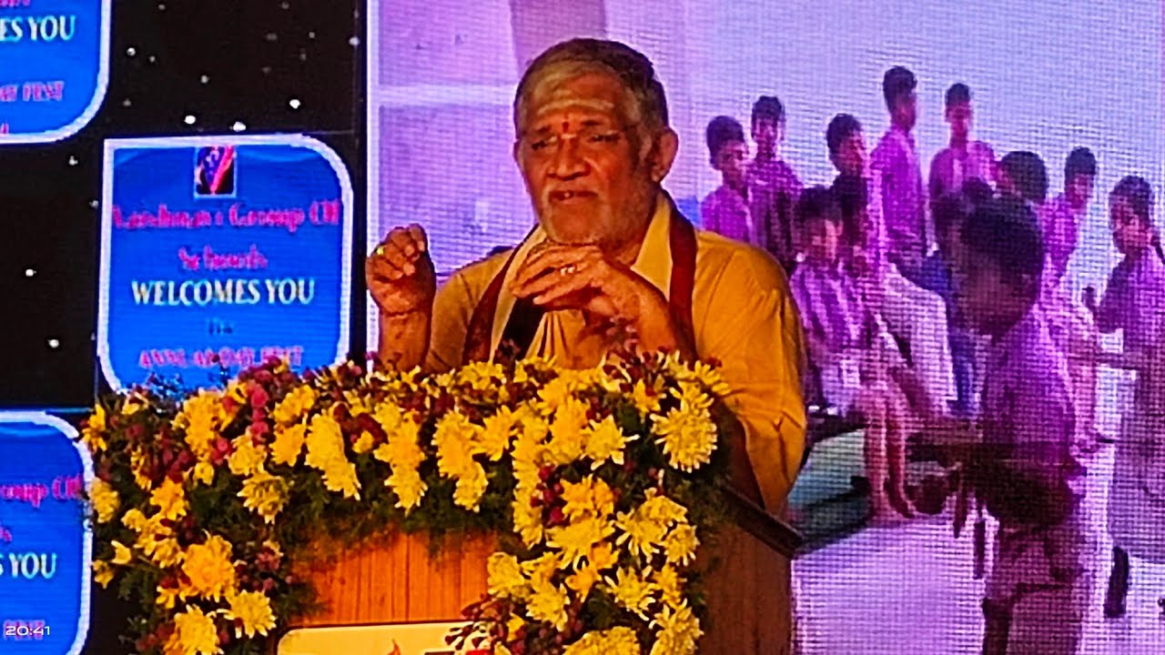 తనికెళ్ళ భరణి గారు చెప్పిన మాటలు l Puli Venkat vlogs - YouTube