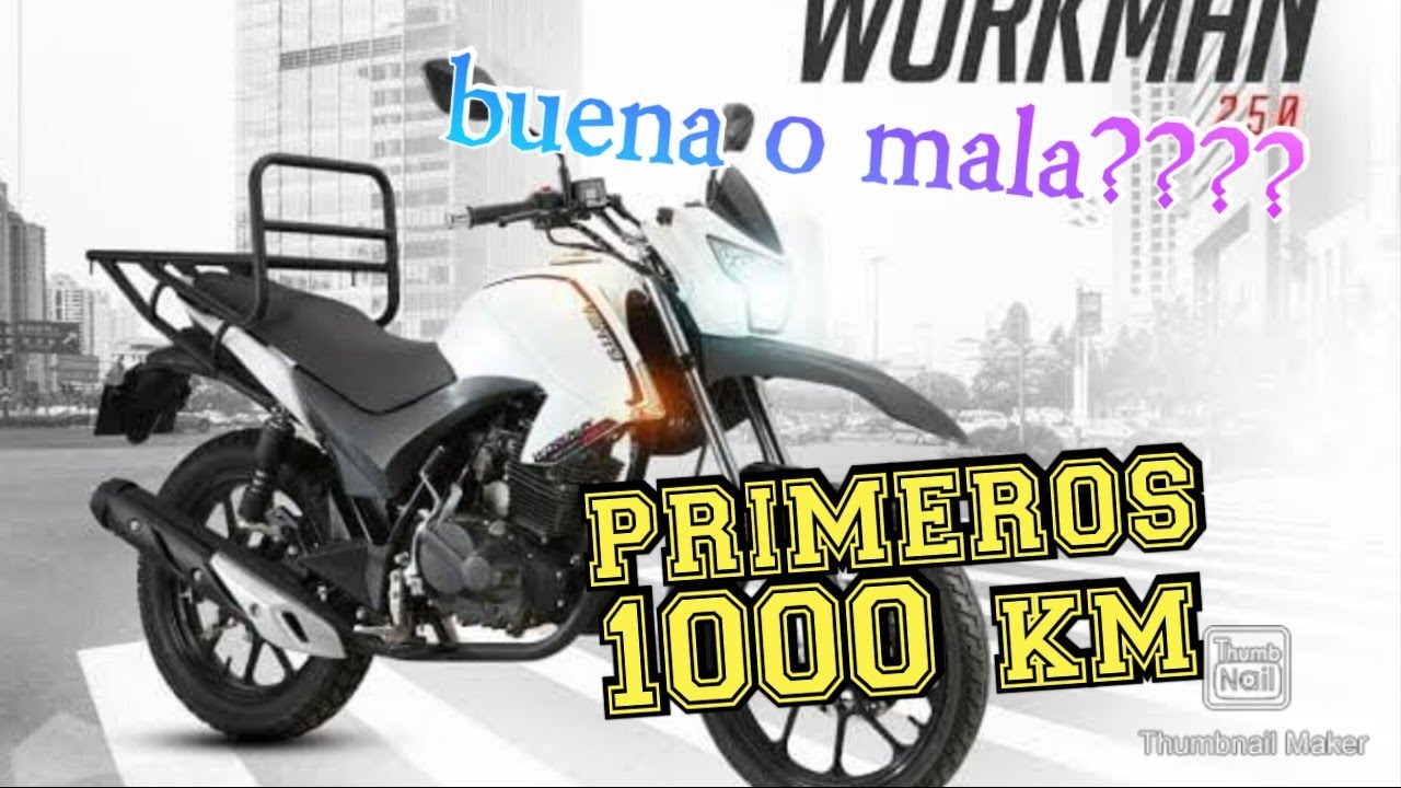 motocicleta vento Workman hd primeros 1000 km. pasó la prueba! lo bueno ...